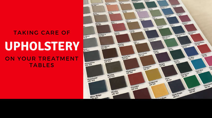 Caring For Your Therapy Table Upholstery – HealthMed Distributors Inc