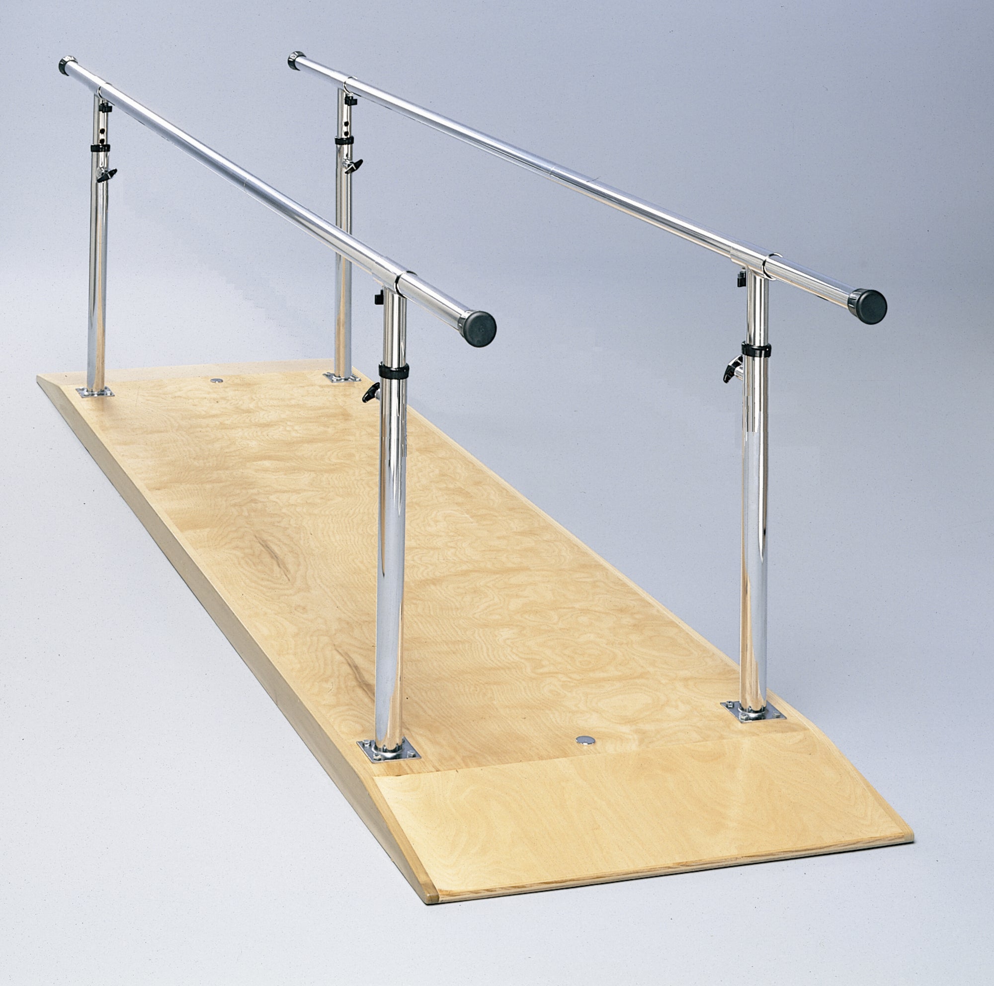 Platform Parallel Bars - Height Adjustable - HealthMed Distributors Inc