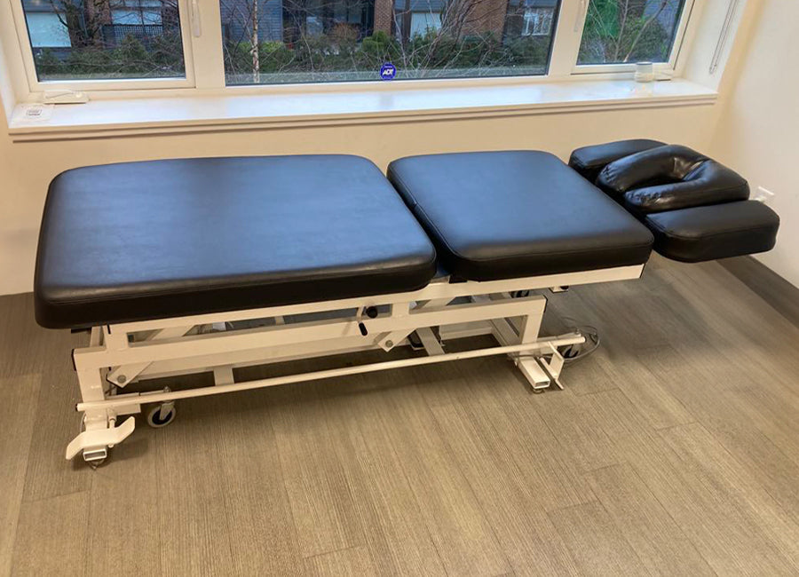 3 Section Massage Table with Dual Cushion Headrest- Kor Tables ...