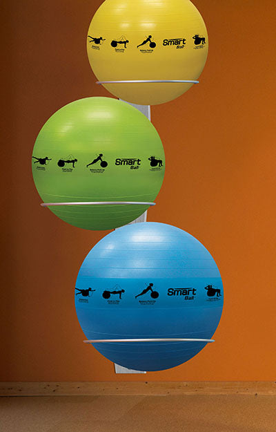 Exercise Ball Rack - Wall Mounted - HealthMed Distributors Inc