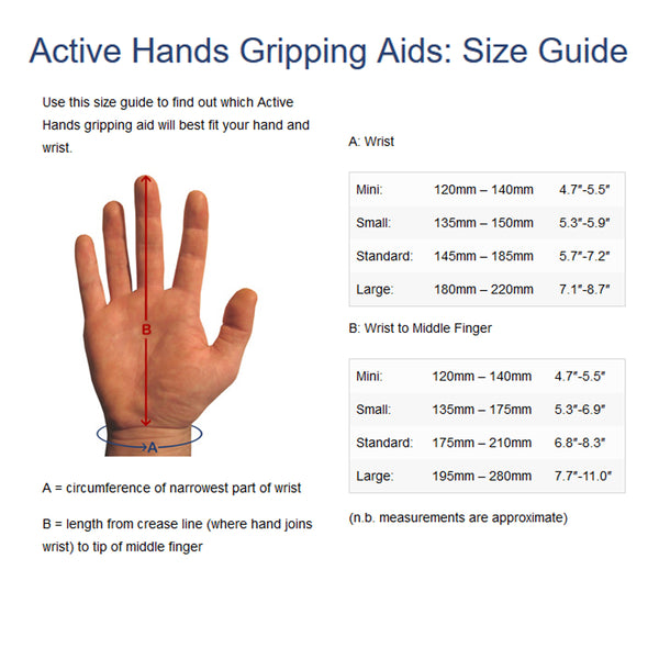 Active Hands General Purpose Gripping Aid Right Hand - HealthMed ...