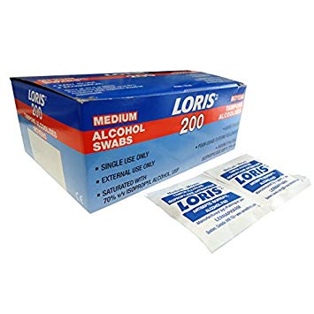 Alcohol Preps - Box 200 - HealthMed Distributors Inc