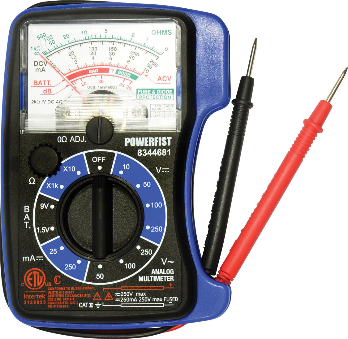 Electrode Testing Multimeter - HealthMed Distributors Inc